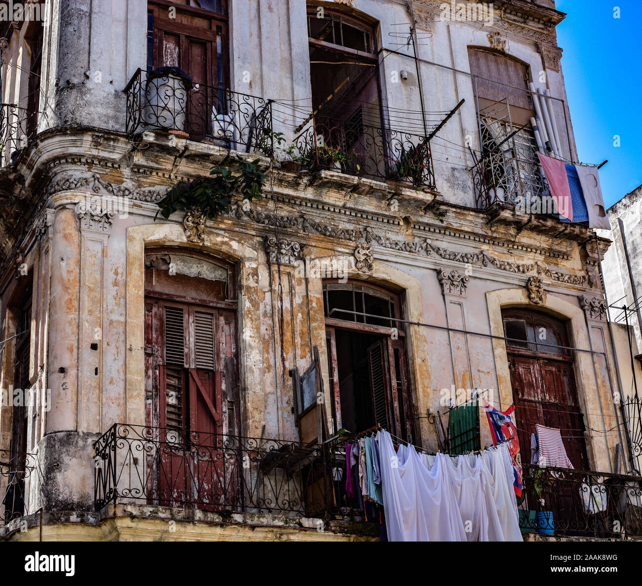 The cuban architecture Stock Photo - Alamy