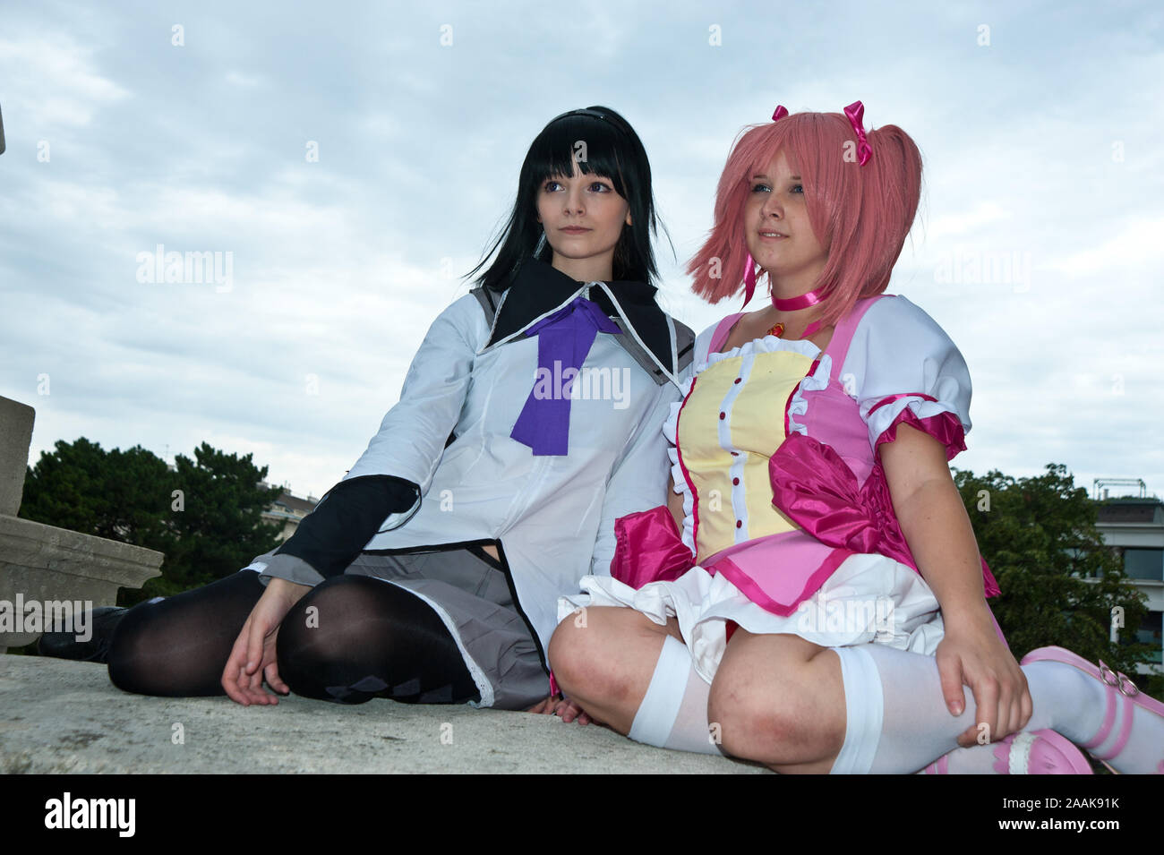 Wien, Cosplay-Party - Vienna, Cosplay-Party Stock Photo - Alamy