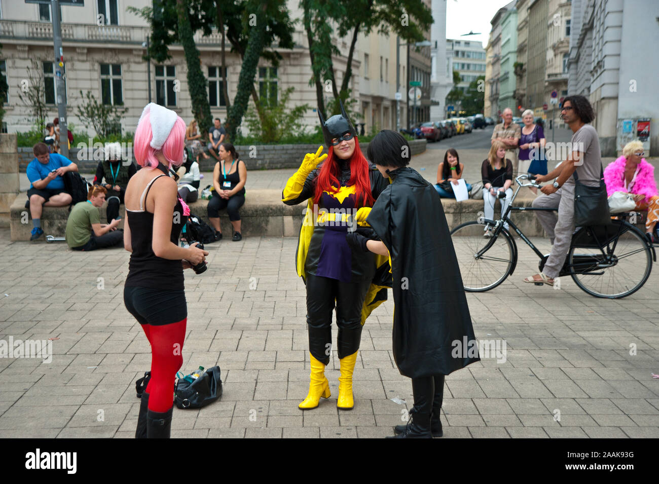 Wien, Cosplay-Party - Vienna, Cosplay-Party Stock Photo - Alamy