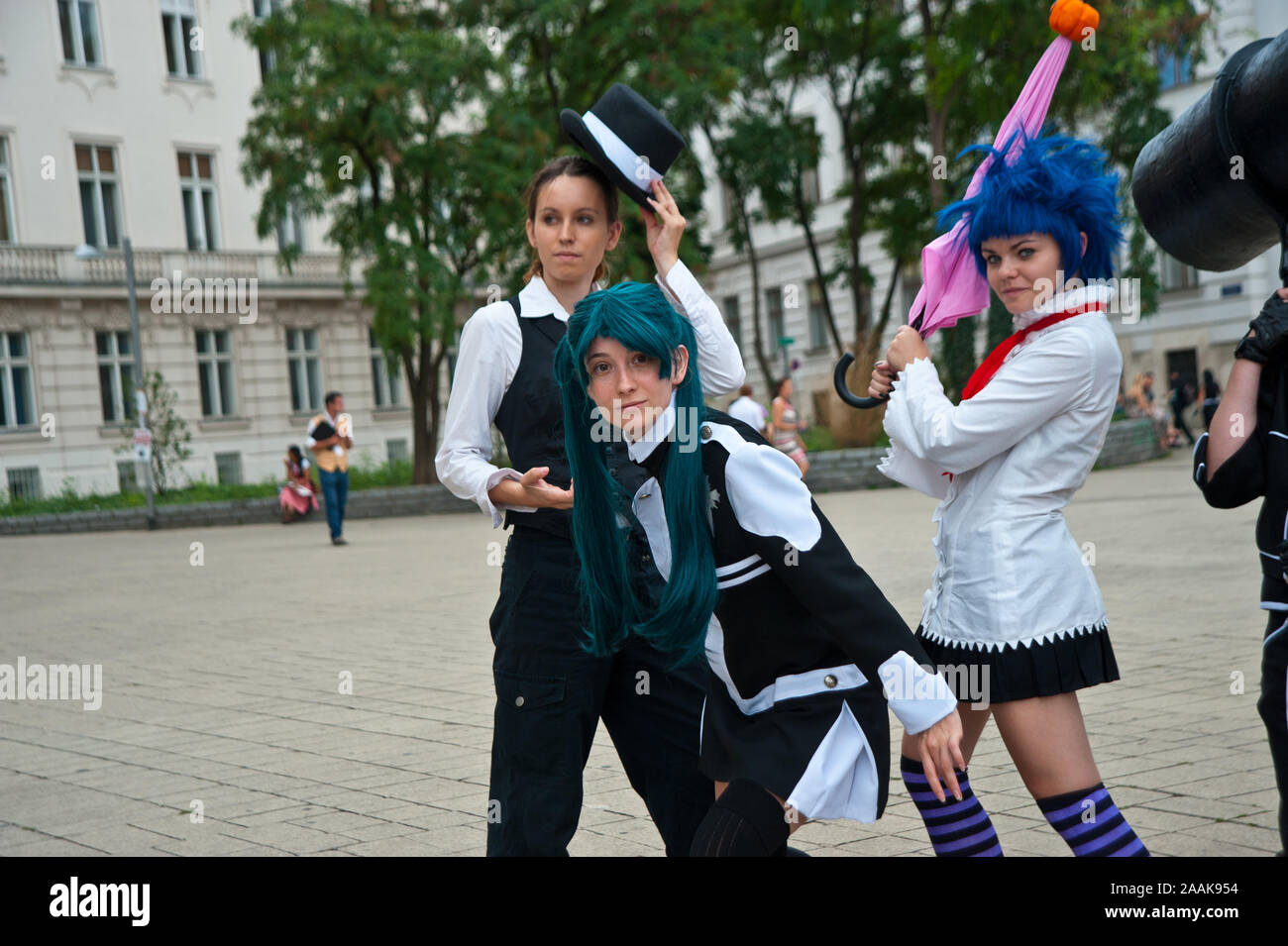 Wien, Cosplay-Party - Vienna, Cosplay-Party Stock Photo - Alamy