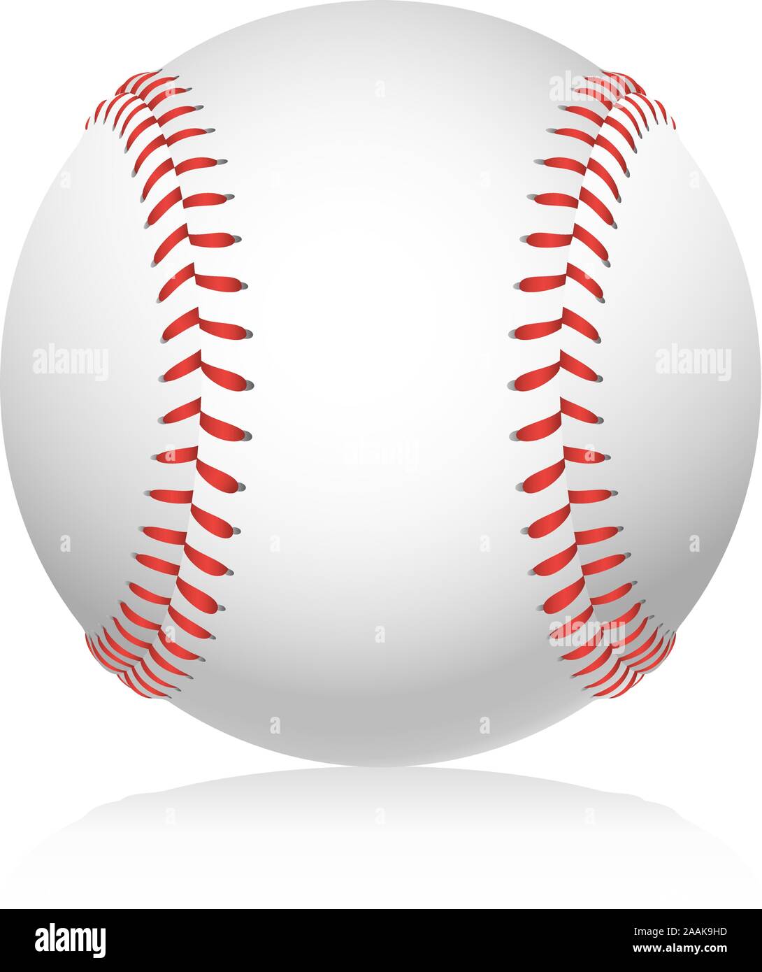 Baseball ball illustration Stock Vector Image & Art - Alamy