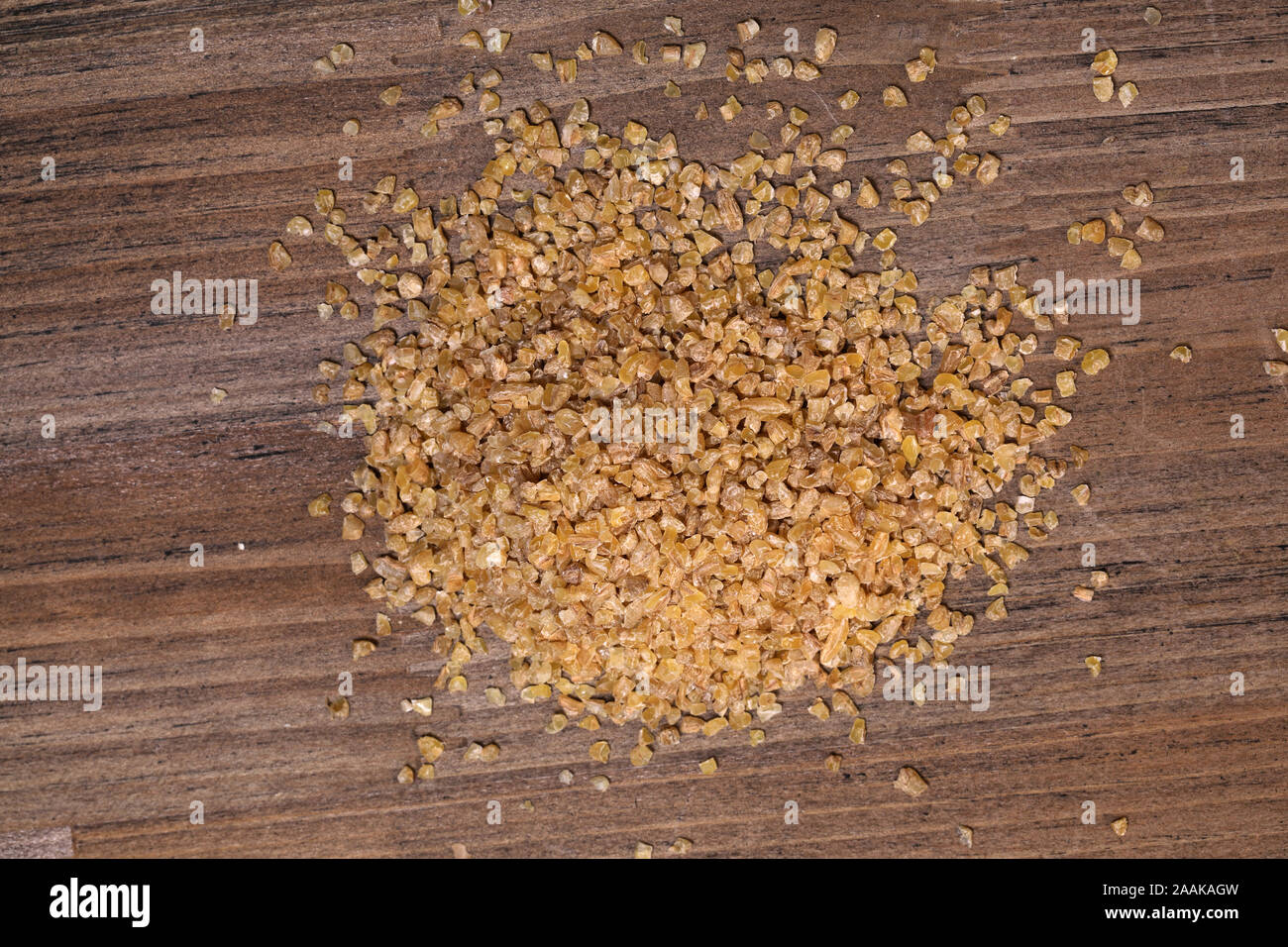 Bulgur Cereal Grain food wheat Stock Photo - Alamy