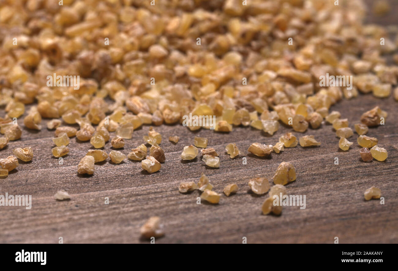 Bulgur Cereal Grain food wheat Stock Photo - Alamy