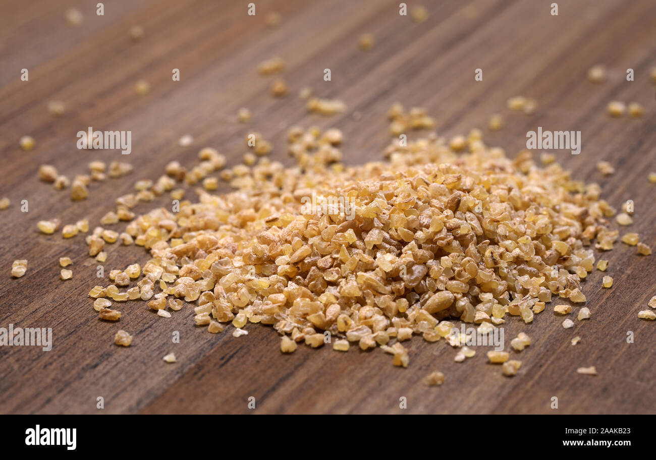 Bulgur wheat heap dry hi-res stock photography and images - Alamy