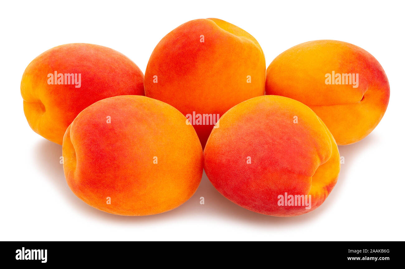 apricot path isolated on white Stock Photo - Alamy
