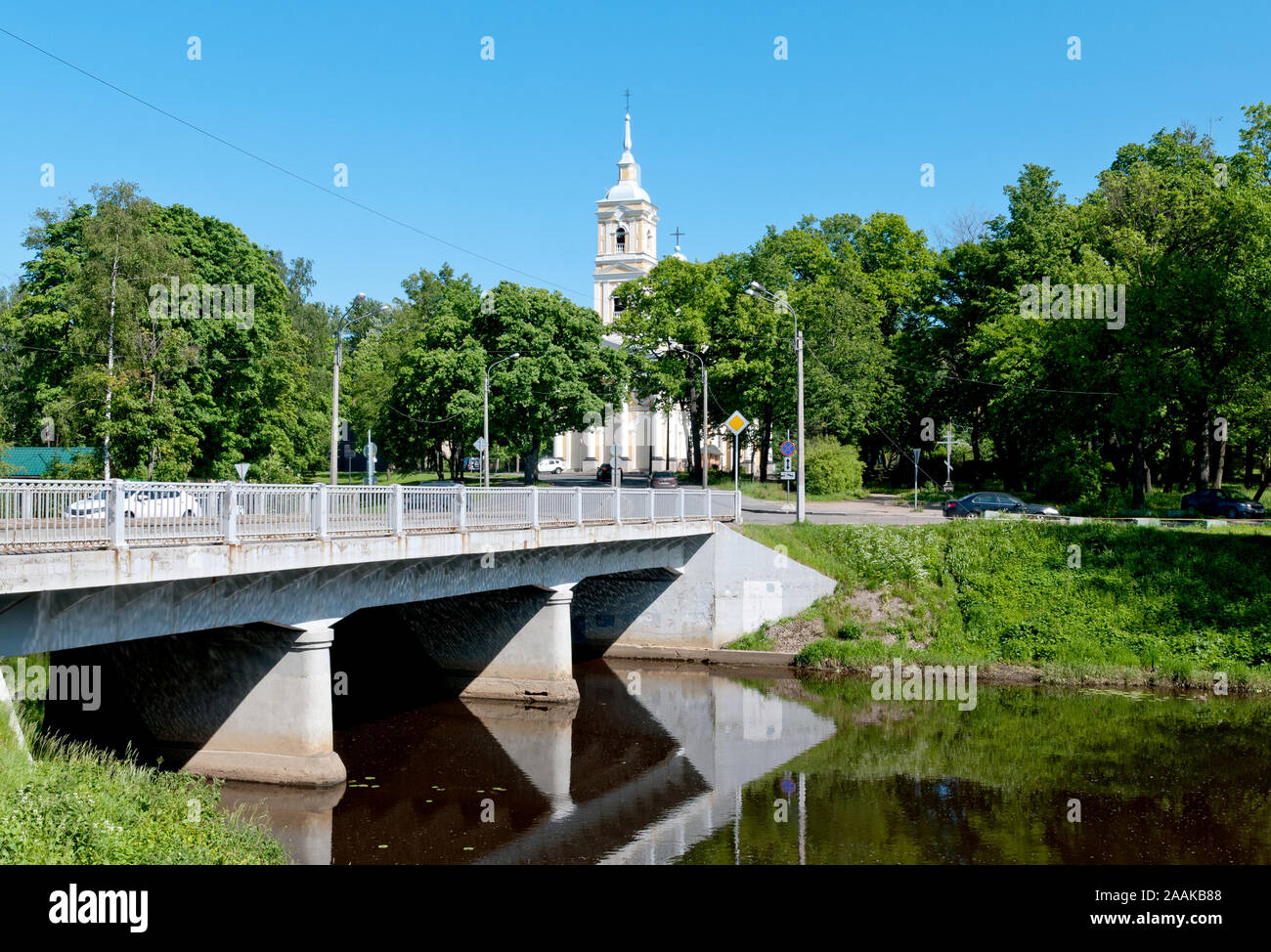 Okhta river hi-res stock photography and images - Alamy