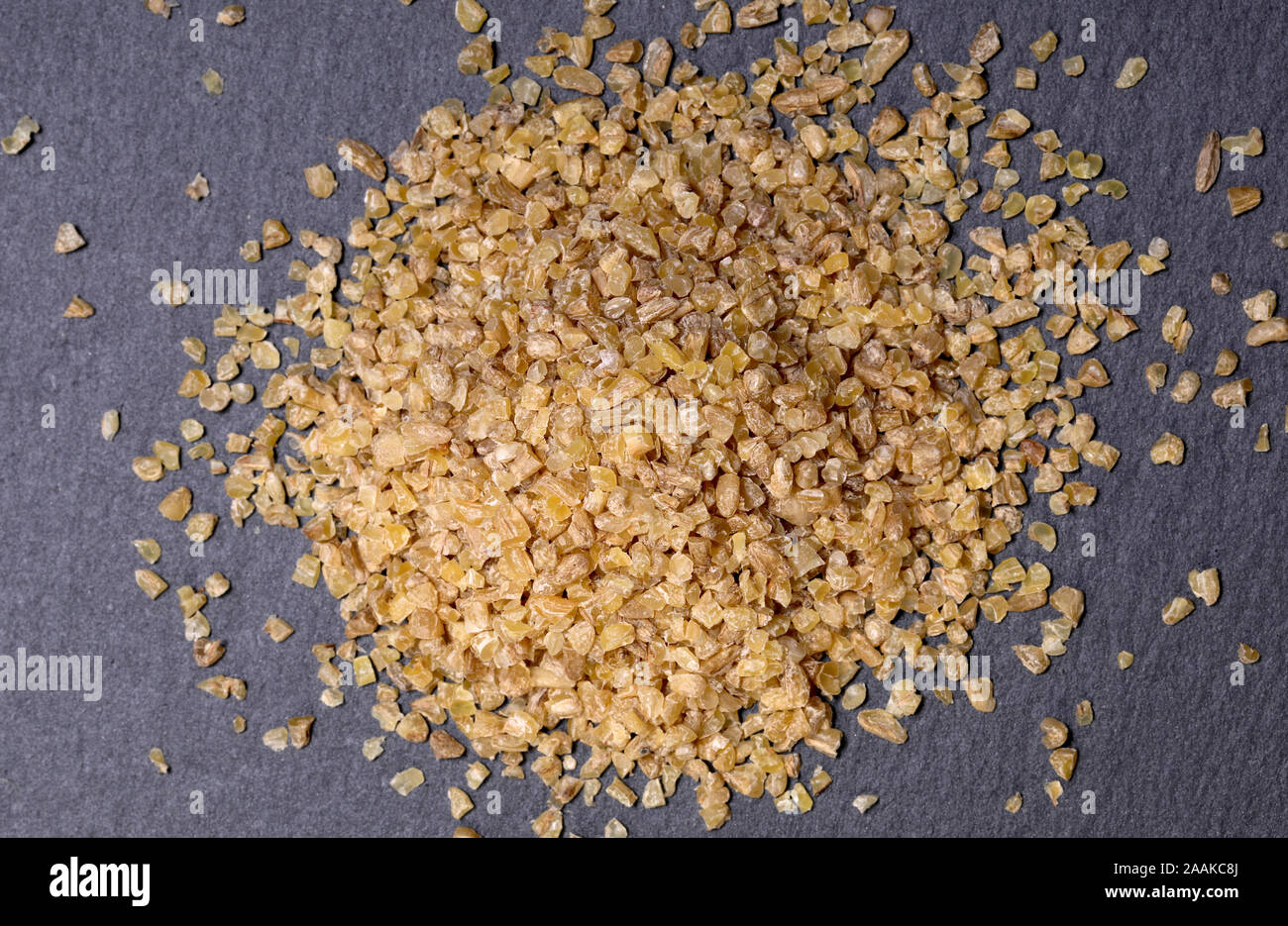 Bulgur Cereal Grain food wheat Stock Photo - Alamy