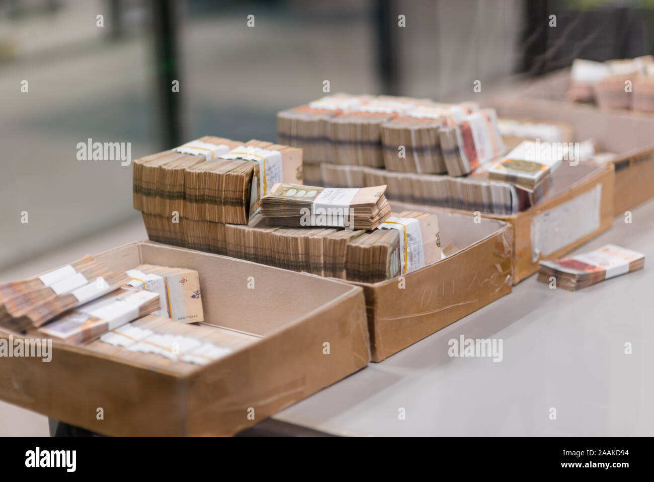 Pile Of Banknotes High Resolution Stock Photography and Images - Alamy