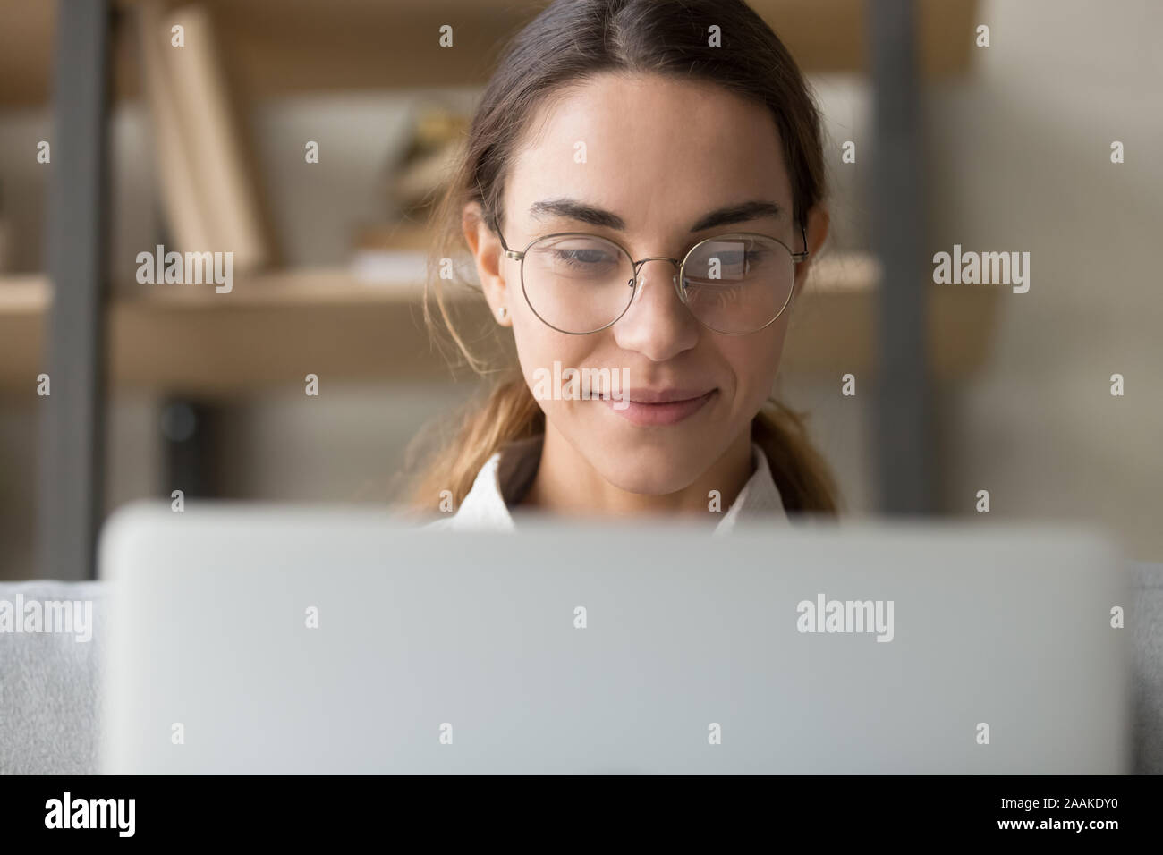 Laptop close look hi-res stock photography and images - Alamy