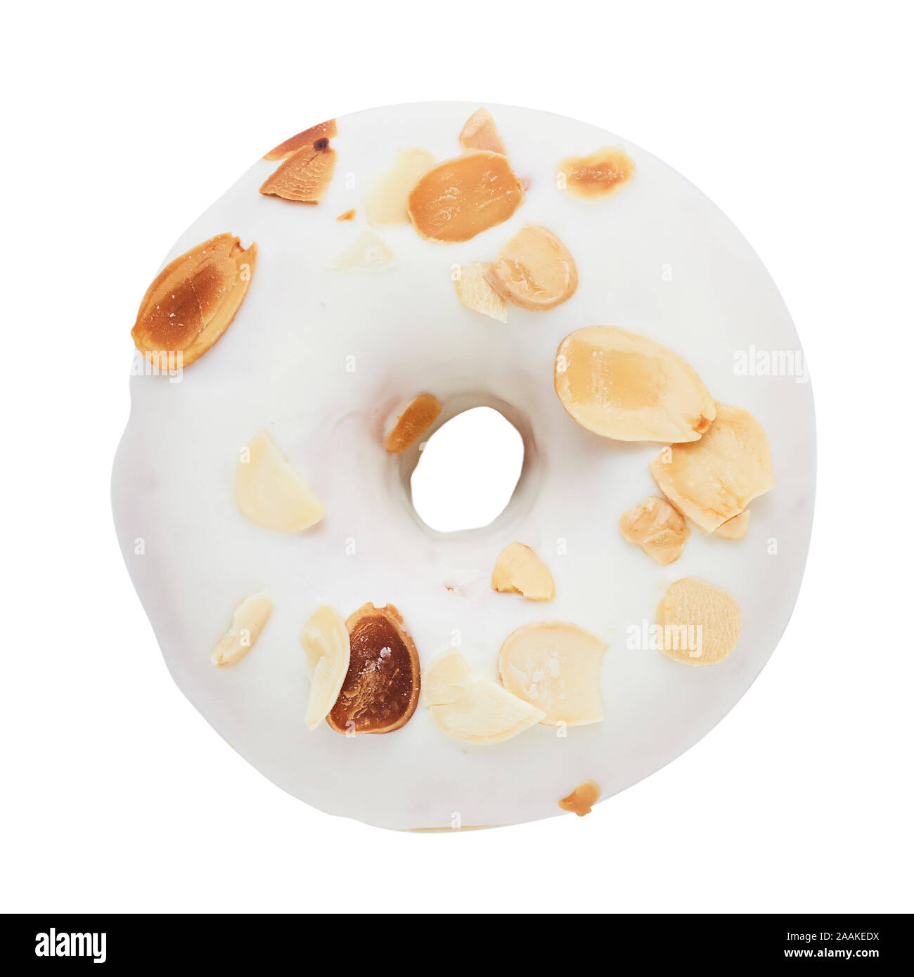 Donut isolated on white background Stock Photo - Alamy