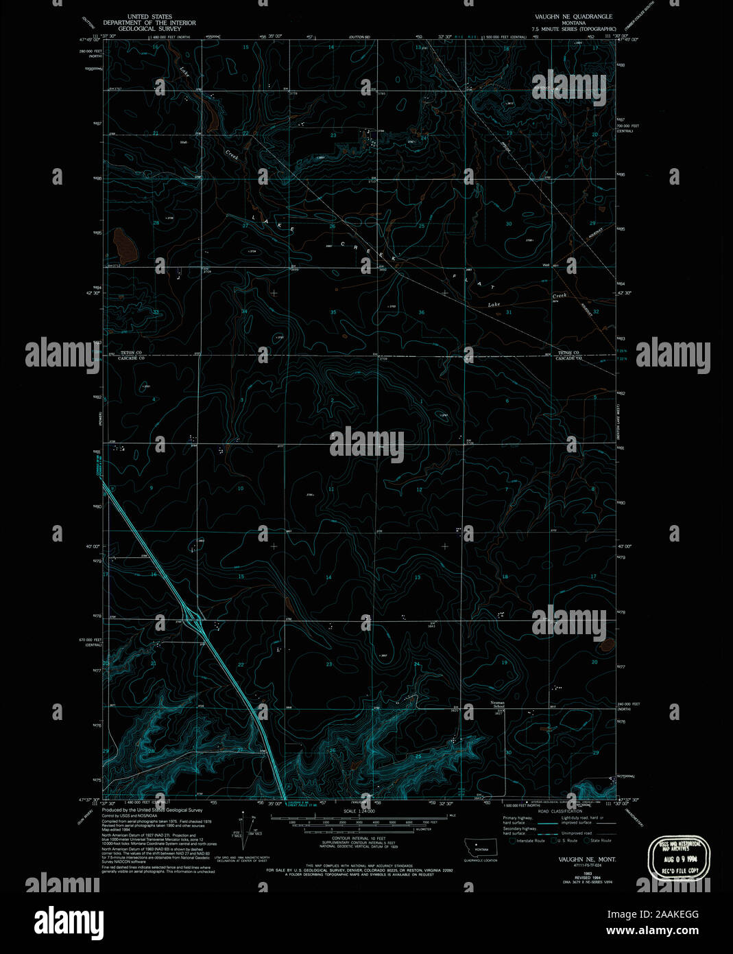 Vaughn map hi-res stock photography and images - Alamy