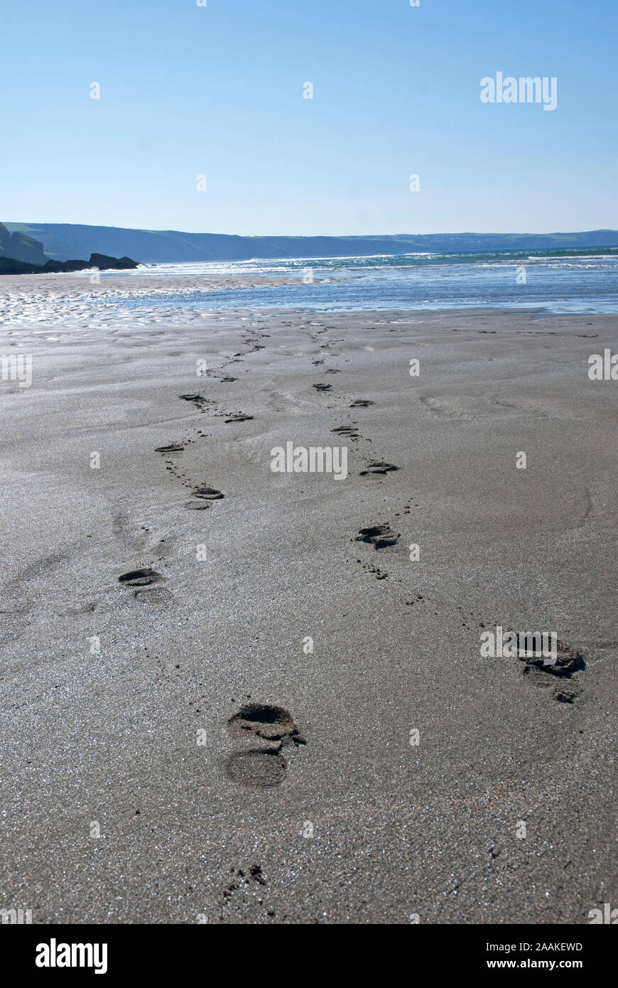 Two Sets Of Footprints High Resolution Stock Photography and Images - Alamy