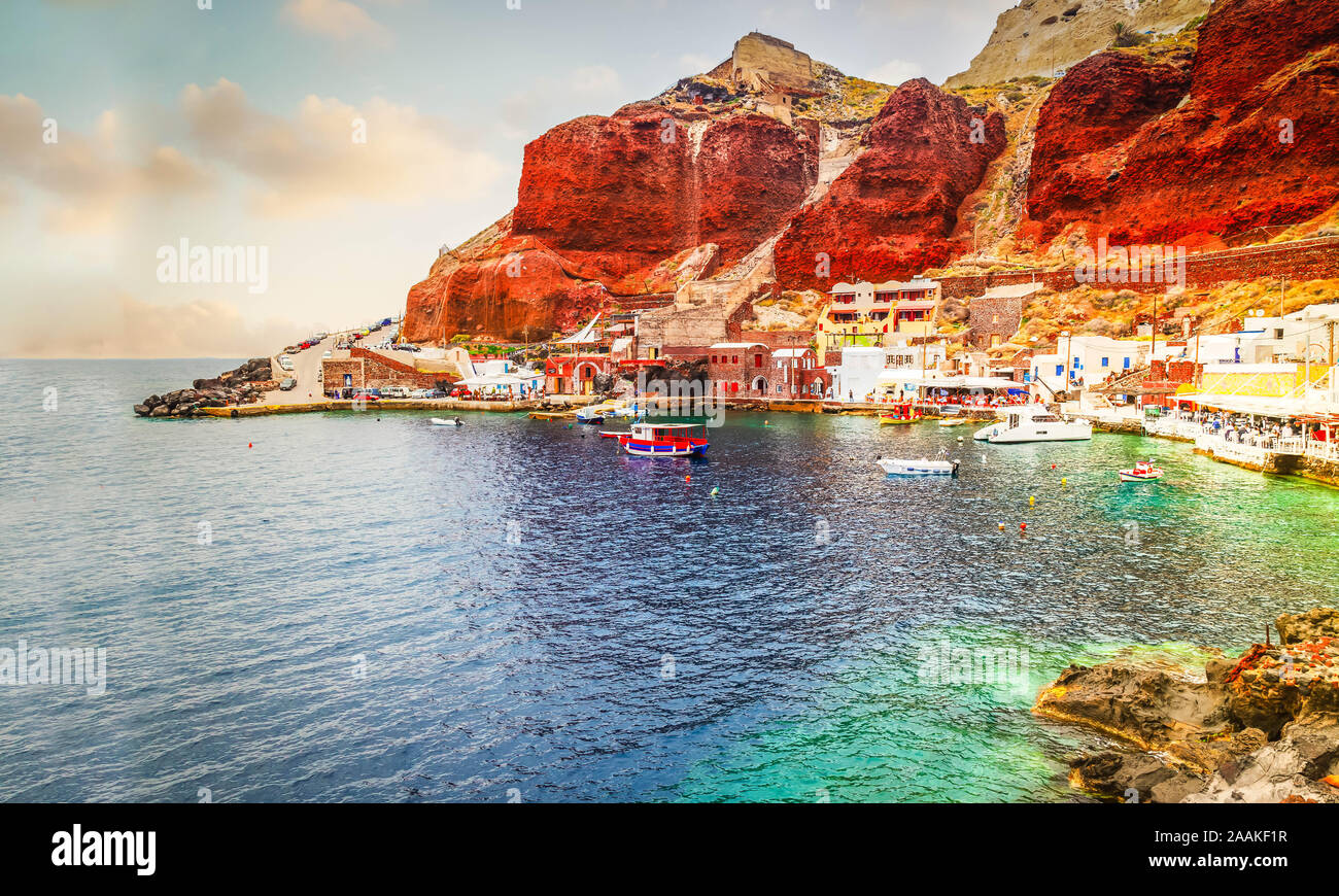 Amoudi bay hi-res stock photography and images - Alamy