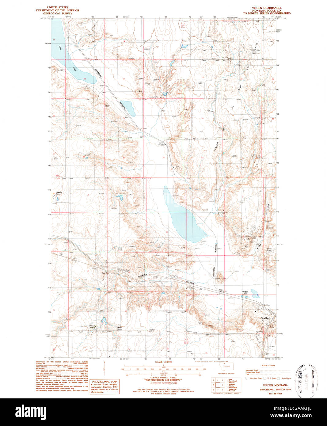 Map of virden hi-res stock photography and images - Alamy