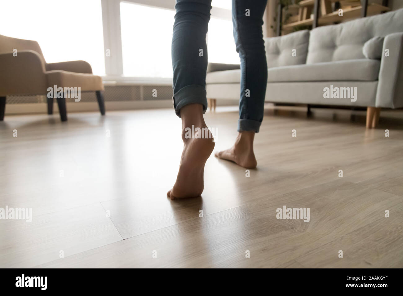Close up sole feet woman hi-res stock photography and images - Alamy