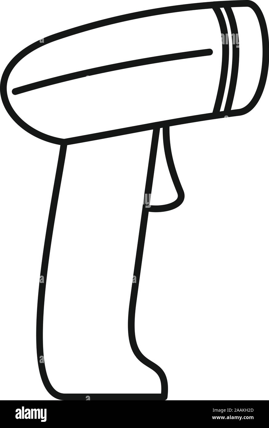 Woman scanning parcel barcode Cut Out Stock Images & Pictures - Alamy