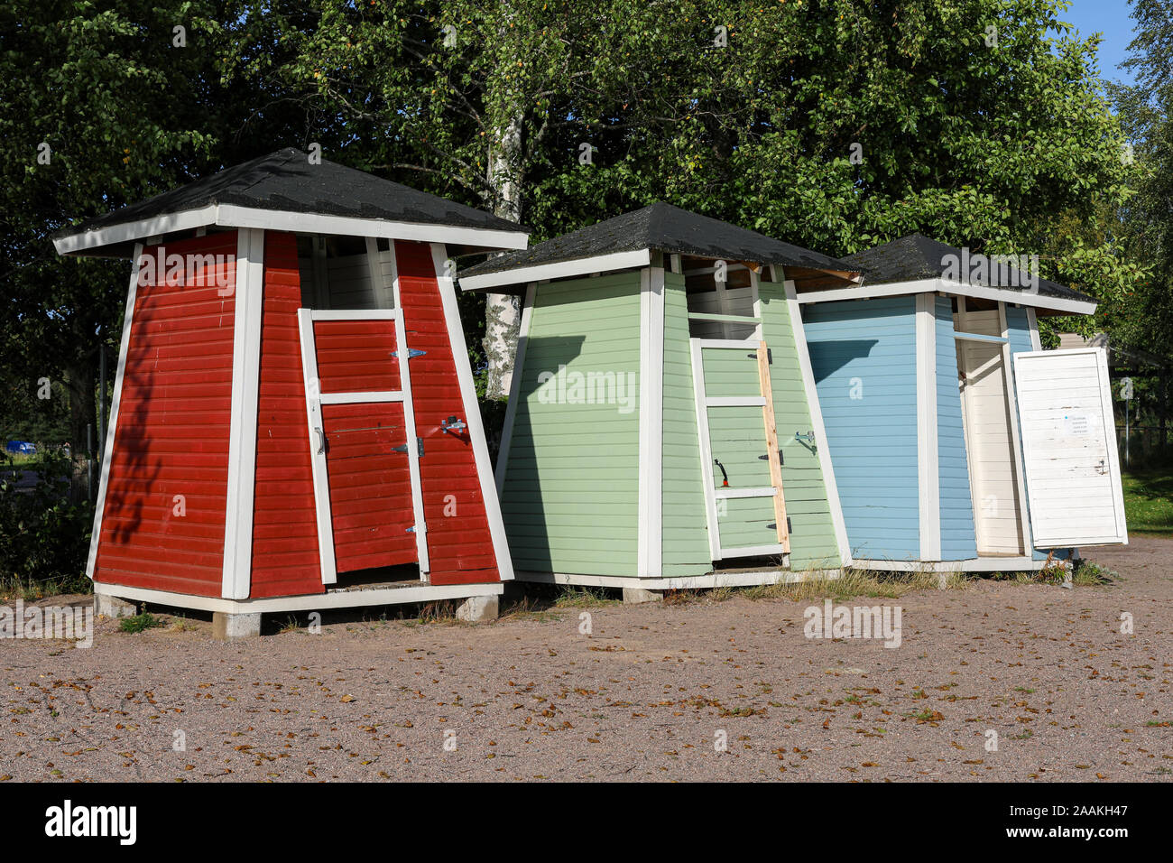 Beach changing room hi-res stock photography and images - Alamy
