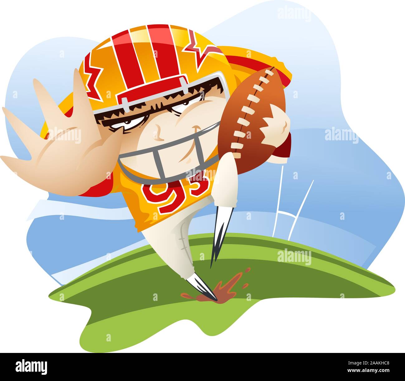 Football sports Stock Vector Images - Alamy
