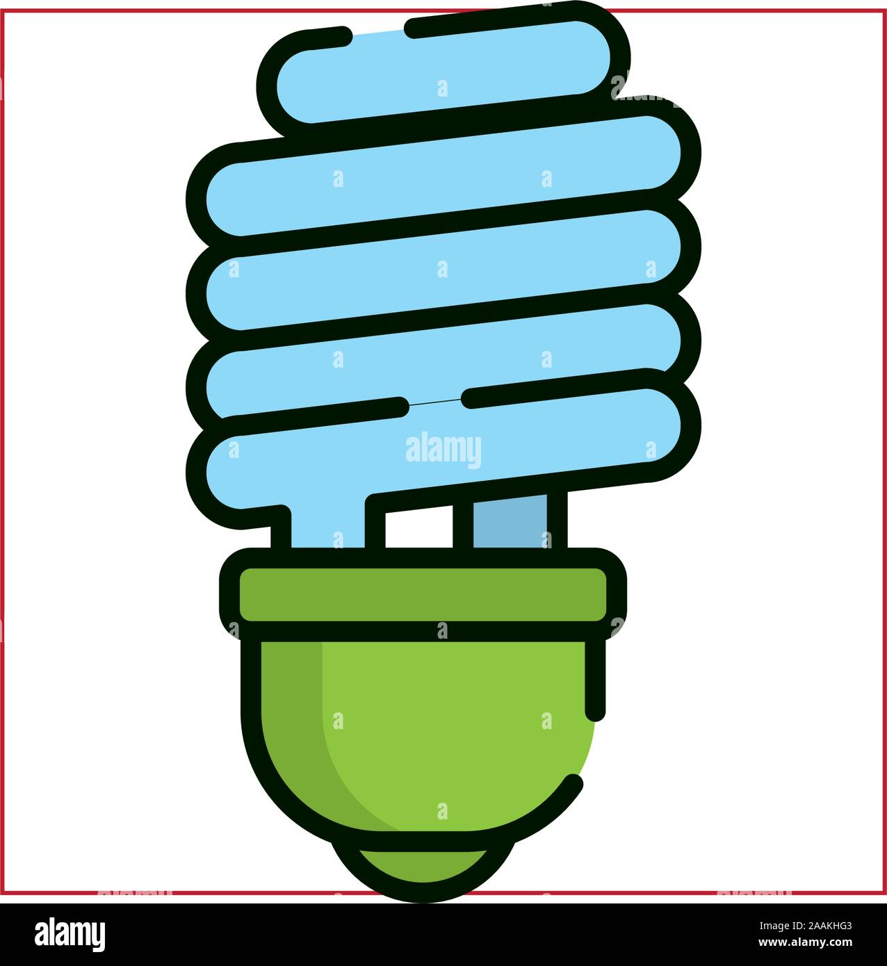 Isolated electric light bulb design Stock Vector Image & Art - Alamy