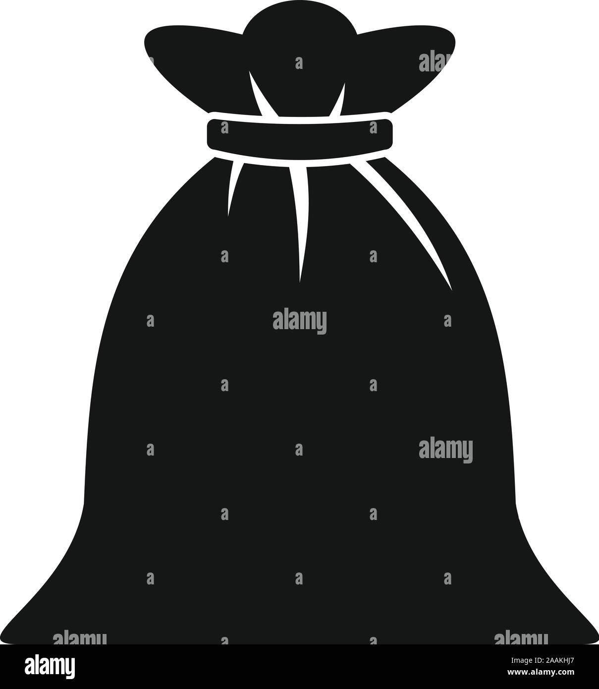 Sack icon. Simple illustration of sack vector icon for web design ...