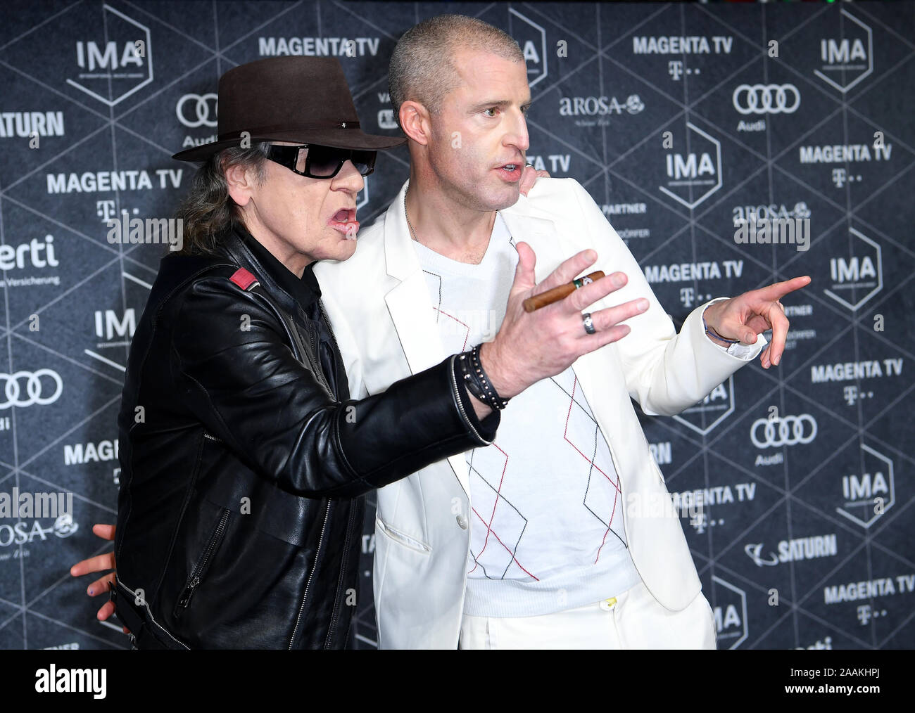 Berlin, Germany. 22nd Nov, 2019. Udo Lindenberg and Benjamin von ...