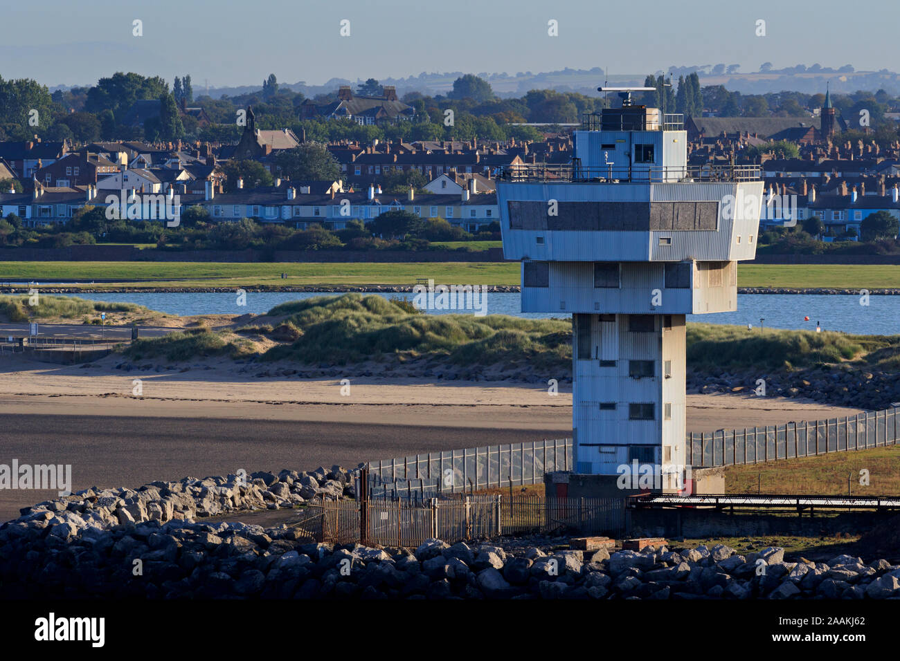 Port Control Tower, Liverpool, England, United Kingdom Stock Photo - Alamy