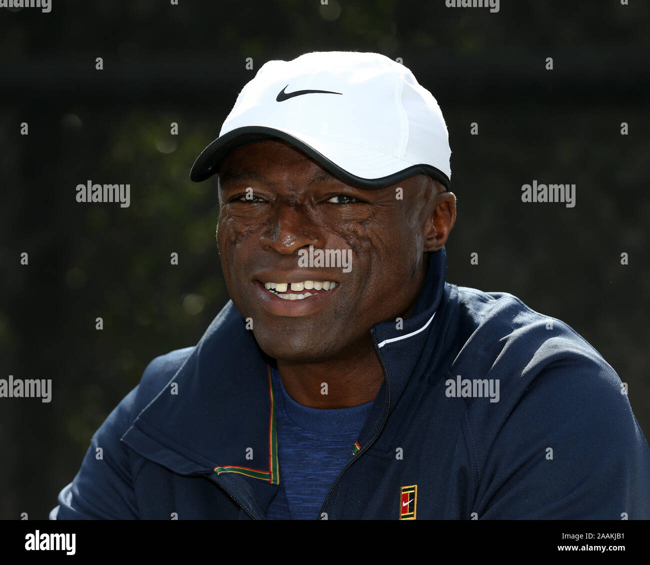 Boca Raton, Florida, USA. 22nd Nov, 2019. Seal playing Tennis at The ...
