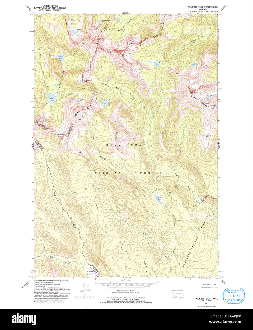 Warren peak Cut Out Stock Images & Pictures - Alamy