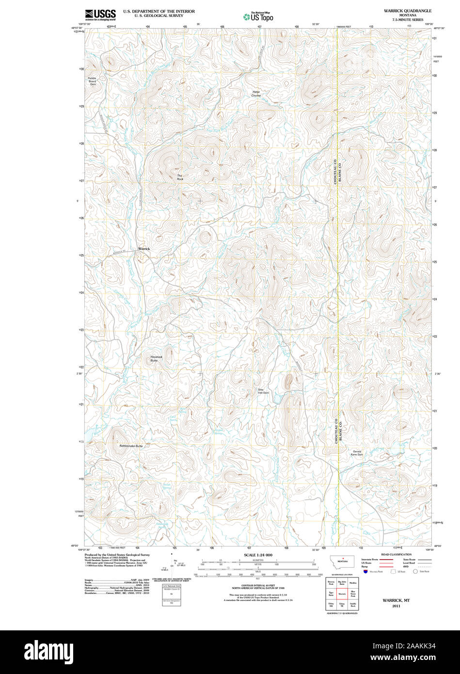 Warrick map Cut Out Stock Images & Pictures - Alamy