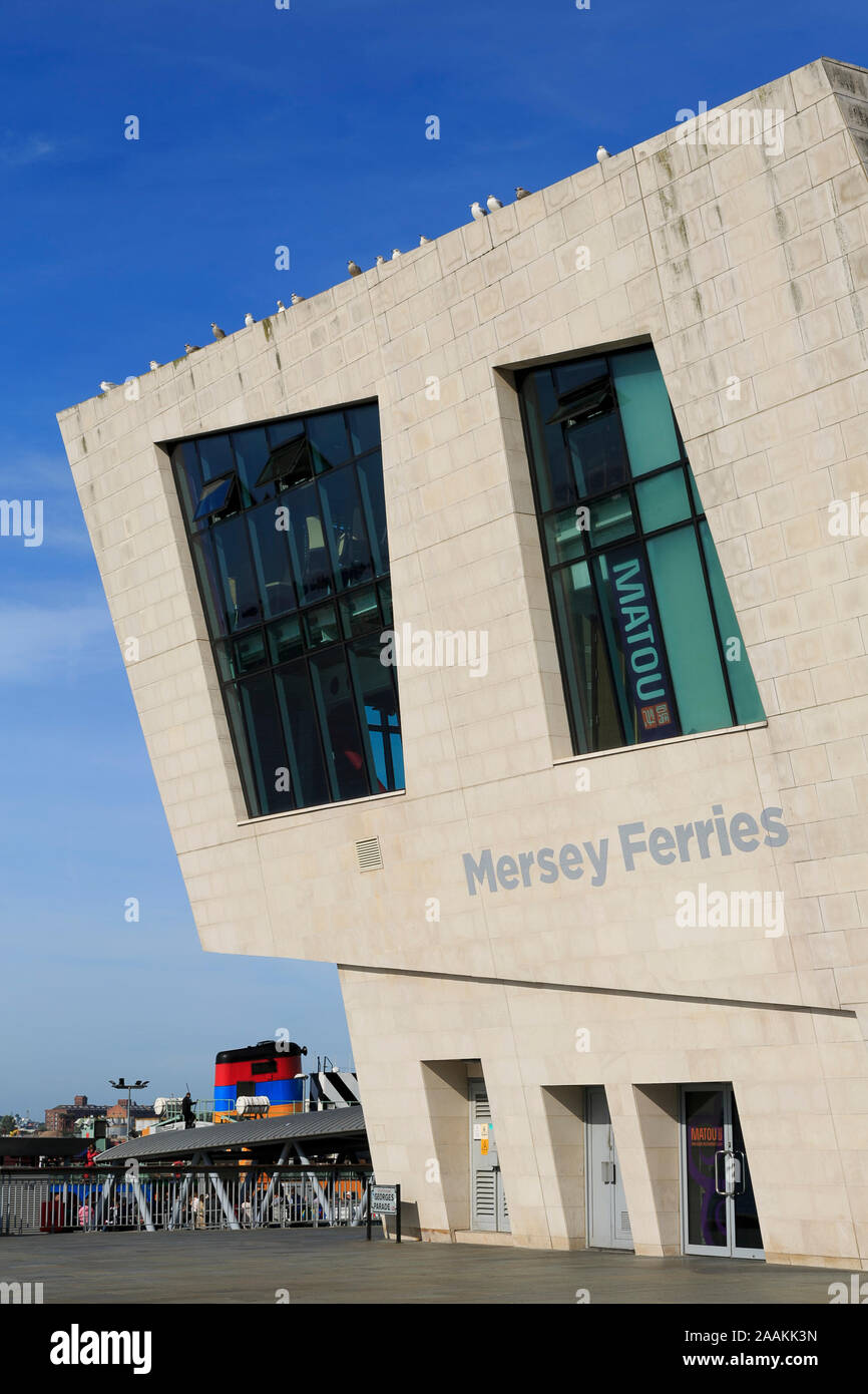 Mersey Ferries Building, Liverpool, England, United Kingdom Stock Photo ...