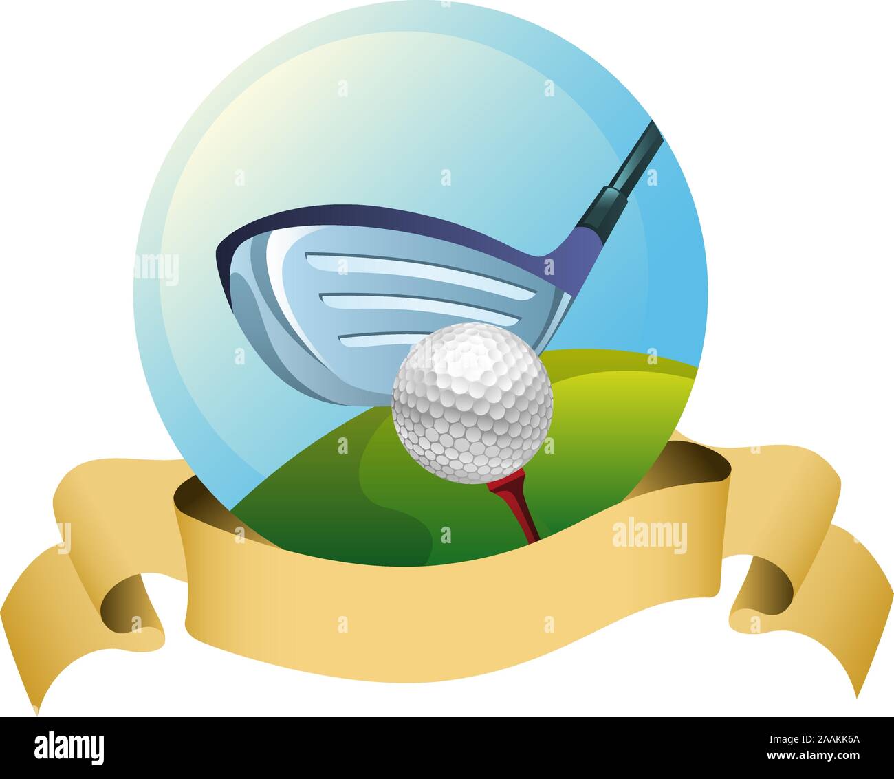 Golf fitness Stock Vector Images - Alamy