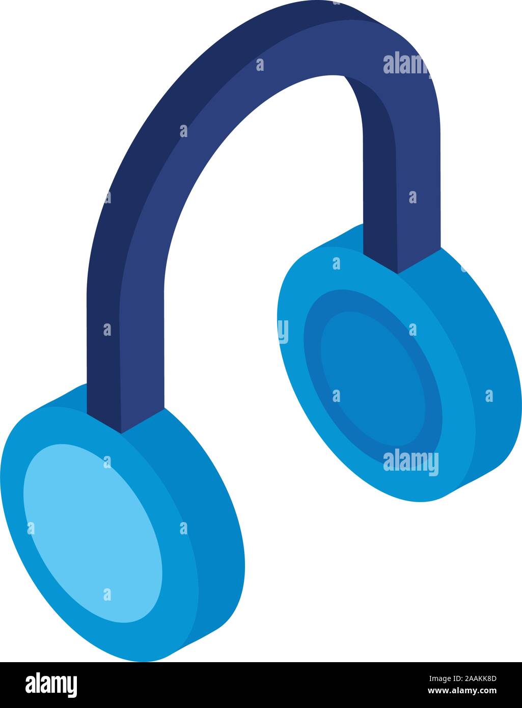 earphones audio device isolated icon Stock Vector Image & Art - Alamy