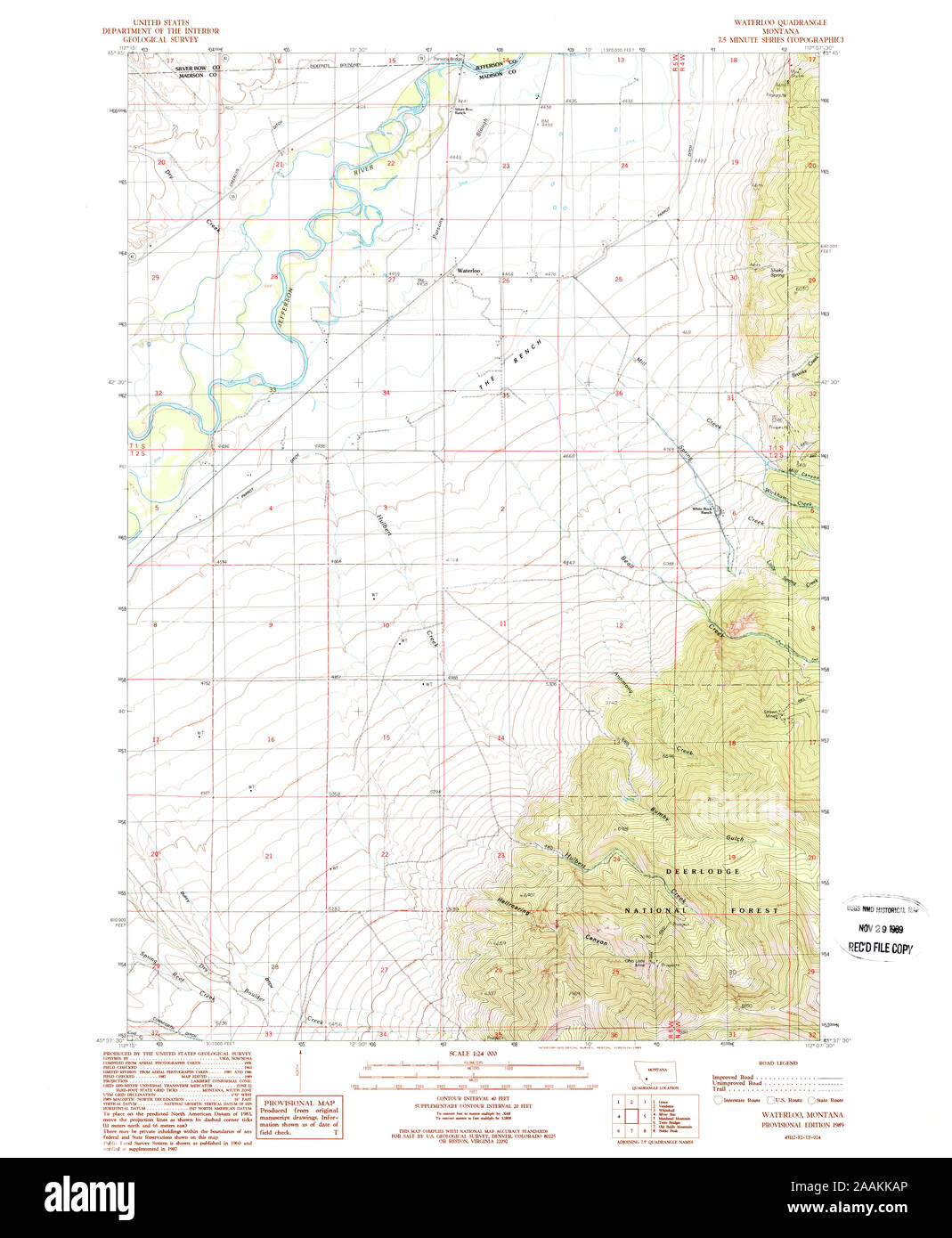 Map of waterloo Cut Out Stock Images & Pictures - Alamy
