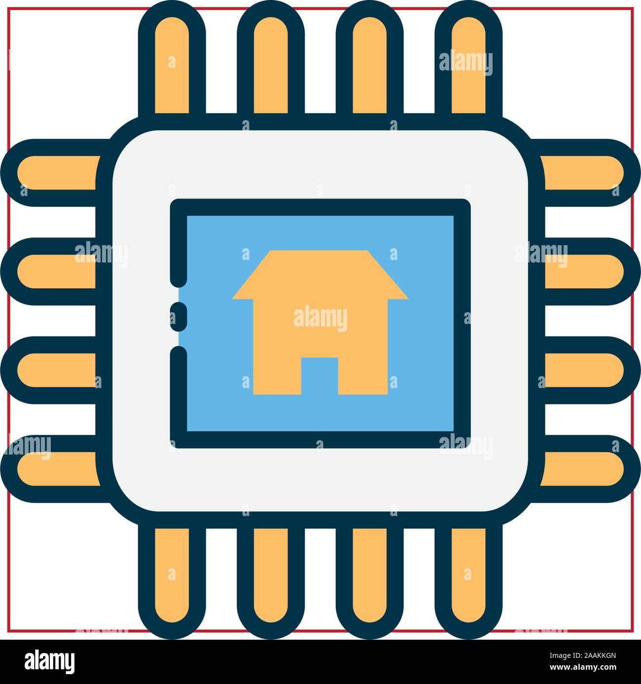 House of smart home vector design Stock Vector Image & Art - Alamy