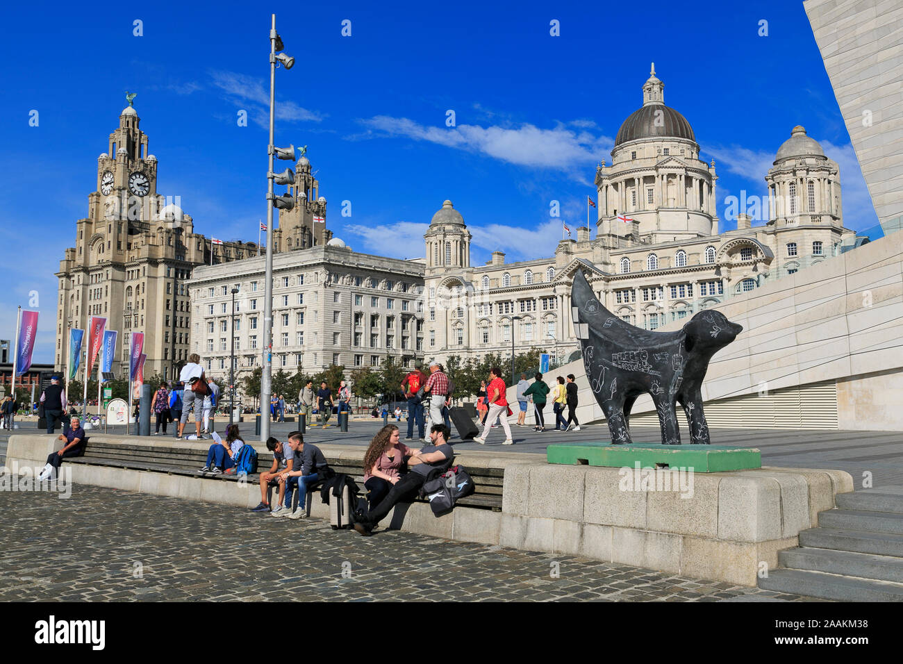 Super Lambanana sculpture, George's Parade, Liverpool, England, United ...