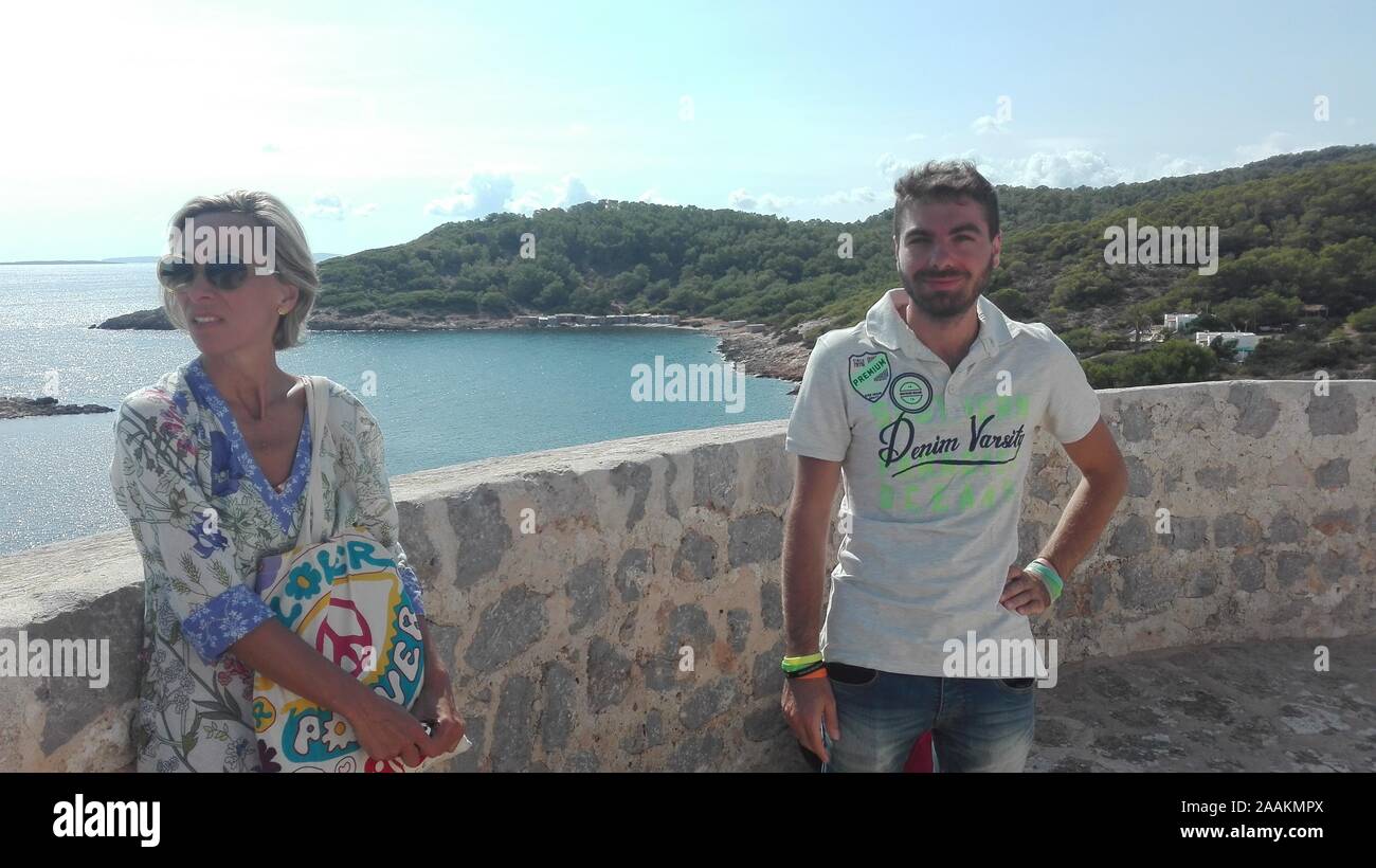 old turrets built on high promontories on the sea to spot pirates and ...