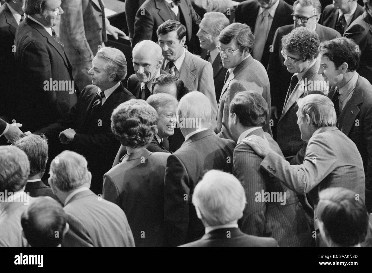U.S. President Jimmy Carter at the State of the Union address ...