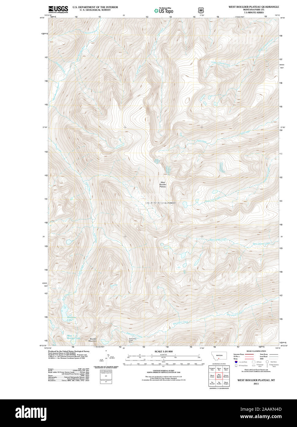 Map of boulder montana hi-res stock photography and images - Alamy