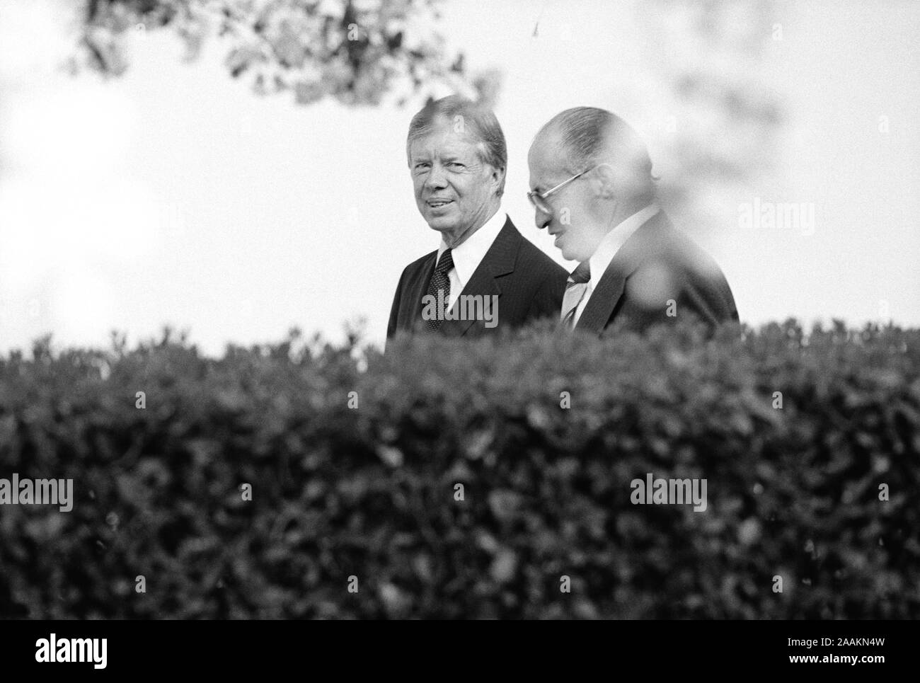 Jimmy carter 1980 portrait Black and White Stock Photos & Images - Alamy
