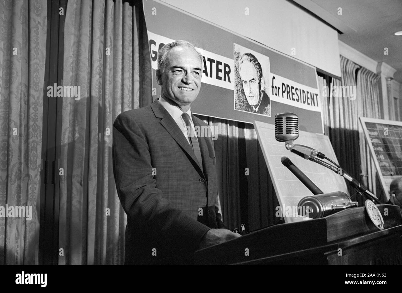 Barry goldwater campaign 1964 hi-res stock photography and images - Alamy