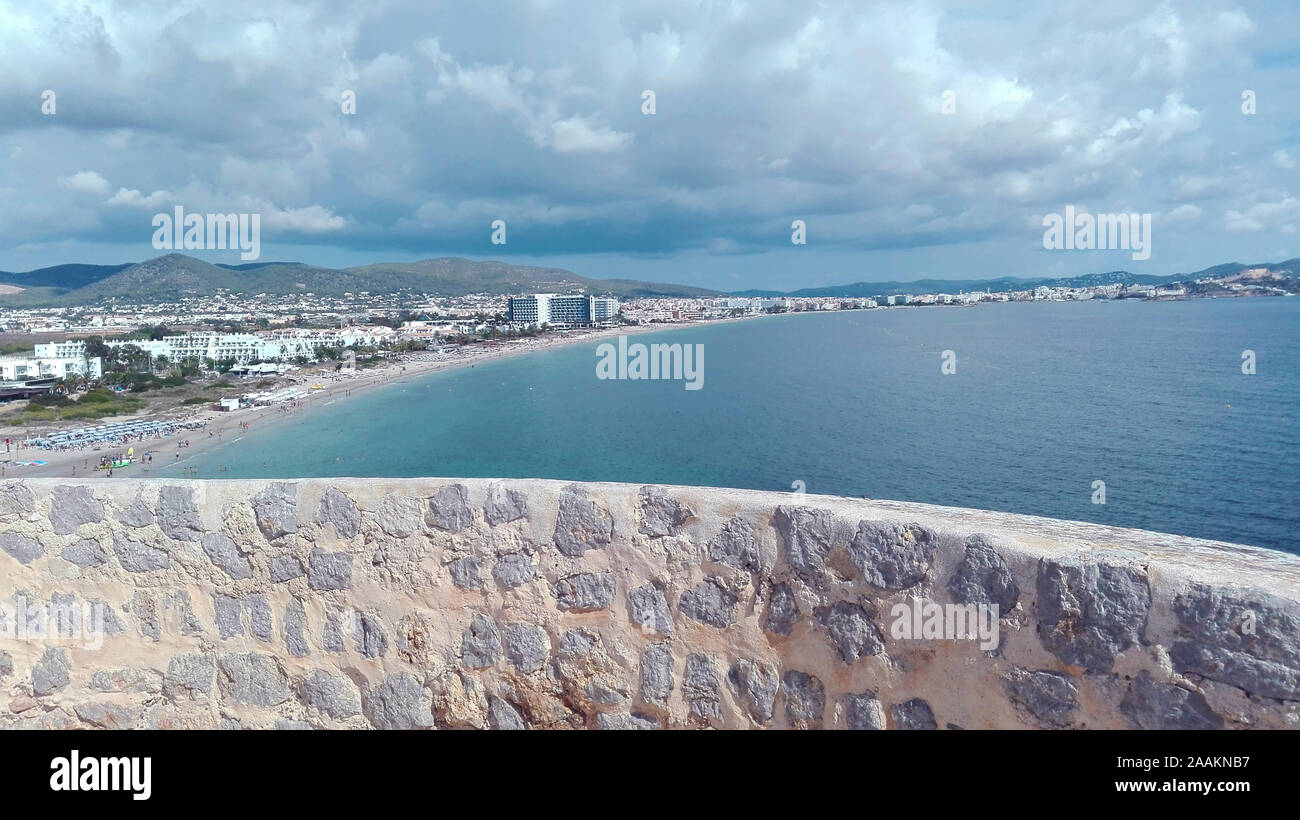 old turrets built on high promontories on the sea to spot pirates and ...