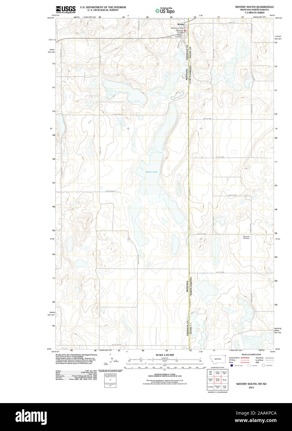 Map of westby hi-res stock photography and images - Alamy