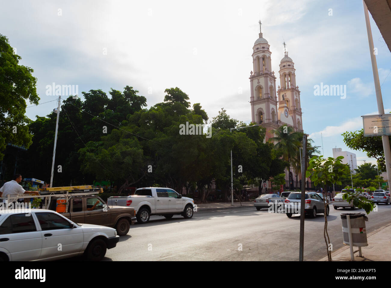 Culiacan, Sinaloa, Mexico - November 05 2019: Iconic Cathedral of the ...