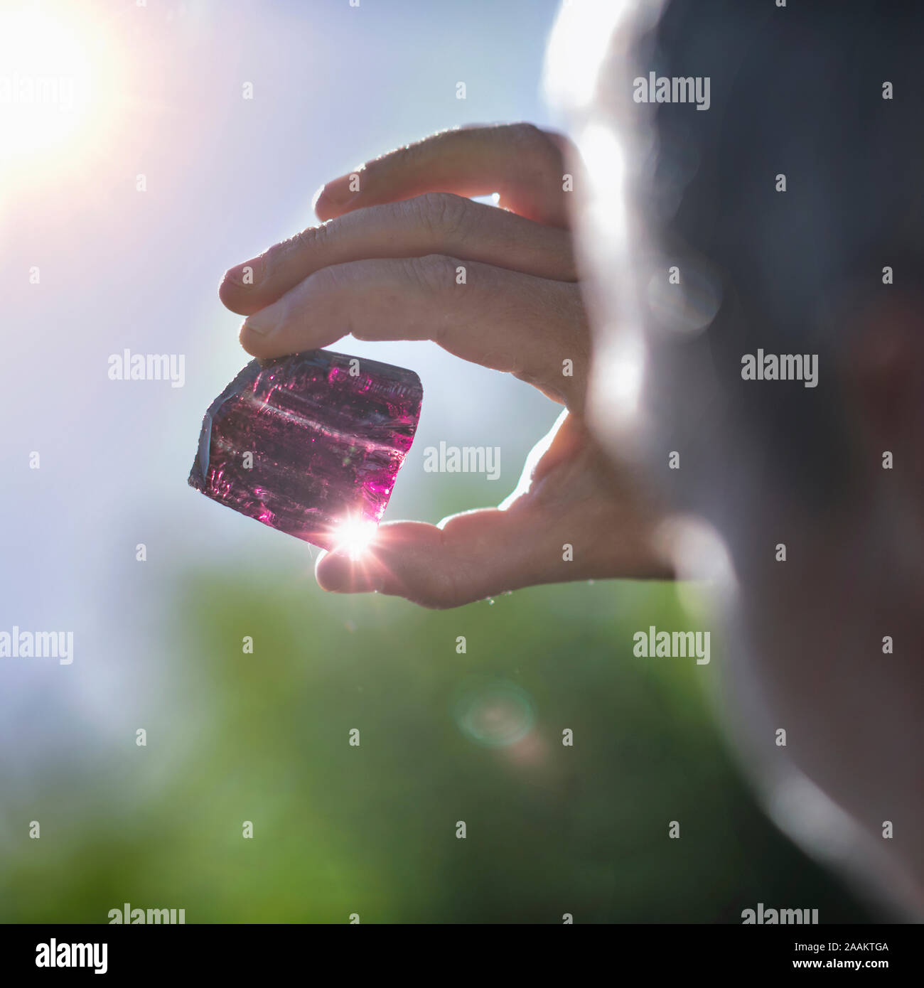 Amethystine quartz hi-res stock photography and images - Alamy