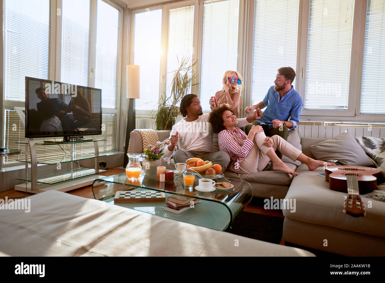 Enjoy enjoying togetherness hi-res stock photography and images - Alamy