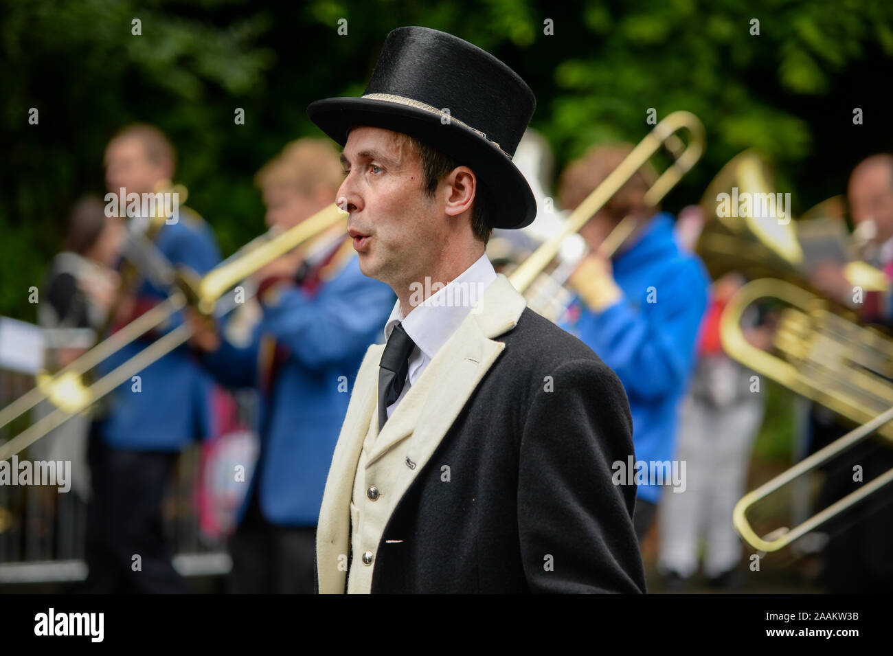 Selkirk Common Riding Day in the Scottish Borders Stock Photo - Alamy