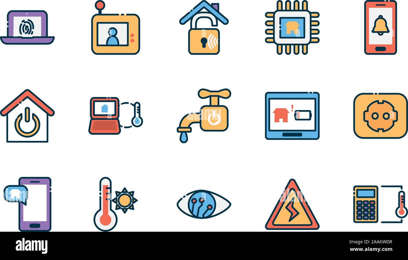 Smart water management Cut Out Stock Images & Pictures - Alamy