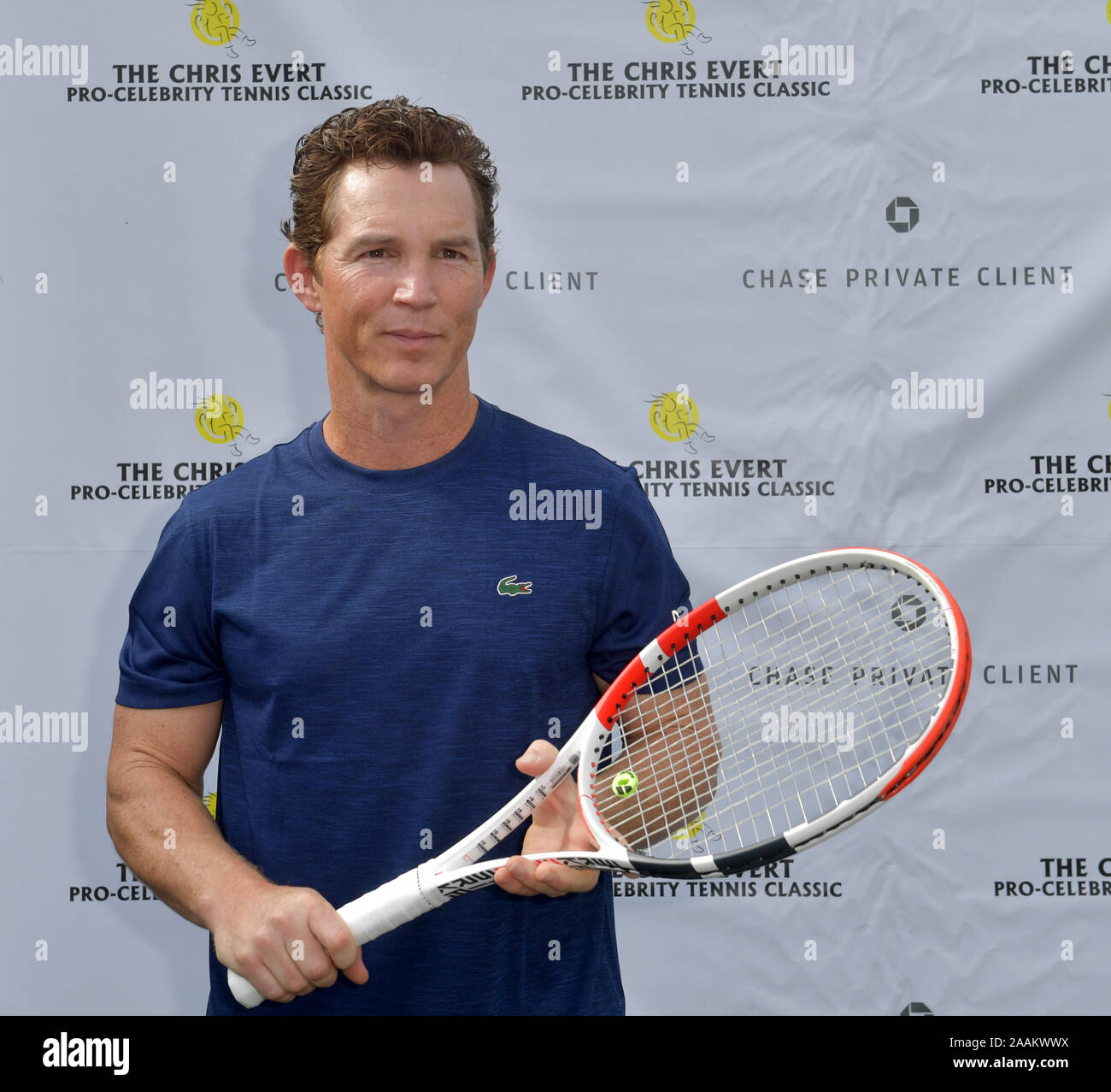 Boca Raton, Florida, USA. 22nd Nov, 2019. Shawn Hatosy playing Tennis ...