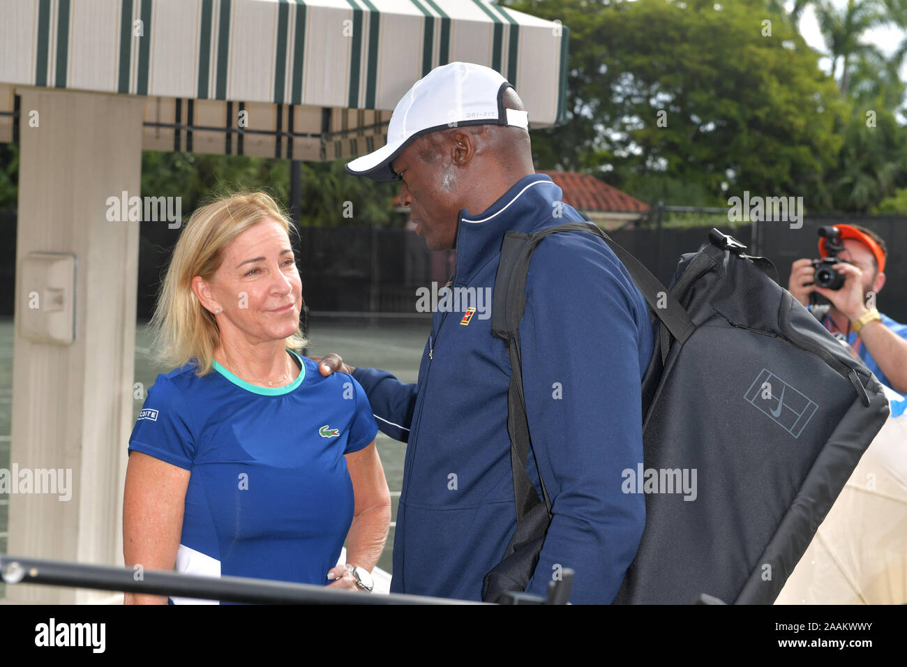 Boca Raton, Florida, USA. 22nd Nov, 2019. Seal playing Tennis at The ...