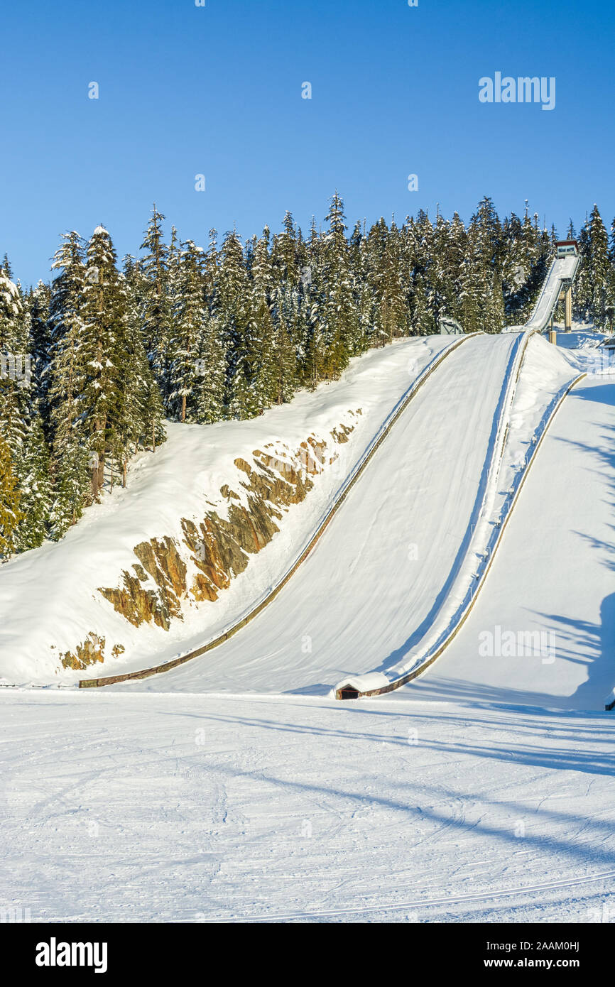 Ski jump structure hi-res stock photography and images - Alamy